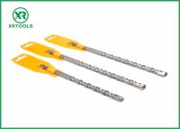 China 6 * 160mm S4 Flute SDS Drill Bits , YG8C Electric Hammer Sds Plus Drill Bits for sale