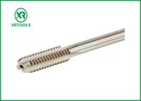 China Straight Flute Hand Thread Tap , 6H Tolerance Metric Plug Tap 62 - 66HRC Hardness for sale