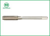 China Straight Flute Hand Thread Tap , 6H Tolerance Metric Plug Tap 62 - 66HRC Hardness for sale