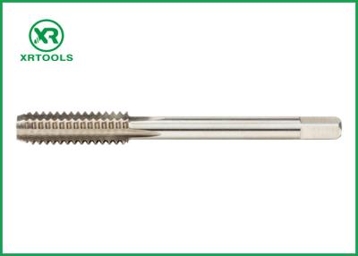 China Straight Flute Hand Thread Tap , 6H Tolerance Metric Plug Tap 62 - 66HRC Hardness for sale