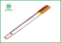 China Bright Surface Durabal HSS Metric Taps Soft Brass Material With Circular Land for sale