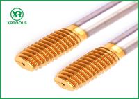 China Bright Surface Durabal HSS Metric Taps Soft Brass Material With Circular Land for sale