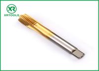 China Blind Hole HSS Metric Taps M35 Material With 60 Degree Thread Angle Laser Printing for sale