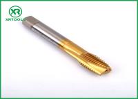 China Blind Hole HSS Metric Taps M35 Material With 60 Degree Thread Angle Laser Printing for sale