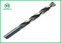 China Bright Finish HSS Drill Bits For Hardened Steel DIN 338 Straight Shank Left Hand twist drill bits for sale