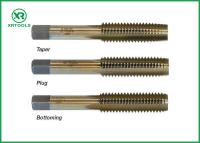China Smoothly Cut Thread HSS Hand Tap Screw / Fractional For Through Hole for sale