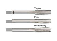 China 66HRC Straight Fluted DIN352 HSS Metric Fine Thread Taps for sale