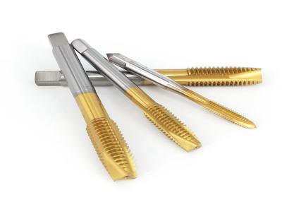 China DIN371 Standard HSS Machine Taps Offering Pitch 0.5 to 1.25 and Bright Surface Finish Ideal for Accurate Threading Tasks for sale