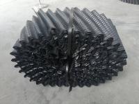 China PVC/PP Fill Counterflow Cooling Tower Grid Trickle Fill Anti-UV Black Plastic Mesh Filler Net Infill for Durable Cooling for sale