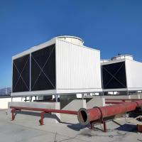 China 175T Square FRP Cooling Tower The Perfect Combination of Low Noise and Efficiency for sale