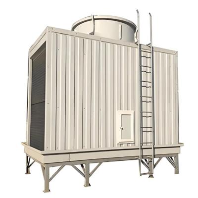 China Fiberglass Square Counter-flow Cooling Tower 600T Easy to Operate for Industrial Water Cooling System for sale