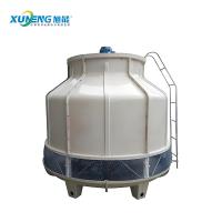 China 20T FRP Small Round Shape Counter Flow Cooling Tower For Industrial Chiller / Cold Water Tower for sale