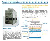 China Easy to Operate 80T Industrial Closed Wet Cooling Tower Evaporative Condenser for Other Cooling Type Air Cooling System for sale