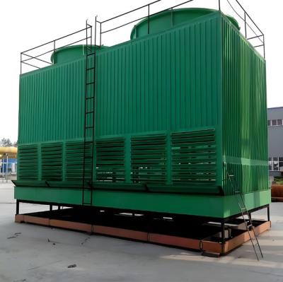 China Industrial Size Fiberglass Energy Saving Spray Cooling Tower 200T With Propulsion Cooling for sale