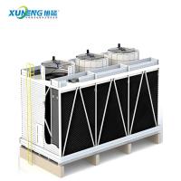 China High Temperature FRP Cooling Tower Square Cross-flow Cooling Tower 100T and 6.76m2 Cooling Power for sale
