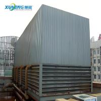 China 81m2 Energy-saving Spray Cooling Tower 900Tons Environment Friendly Aluminum Zinc Plated Sheet and Stainless Steel for sale
