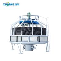 China FRP Industrial Cooling Equipment Easy to Operate Round Shape Counter Flow Water Circle Cooling Tower for sale
