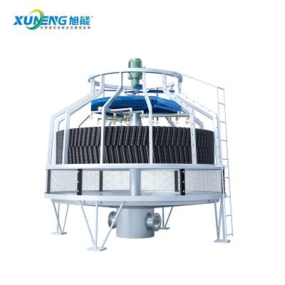 China FRP Industrial Cooling Equipment Easy to Operate Round Shape Counter Flow Water Circle Cooling Tower for sale