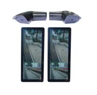 China 1080P Dual Lens DVR 12.3inch View Electronic Reversing Mirror Split View Replace Bus Outside Mirror for sale