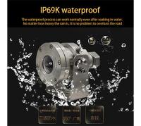 China 4K CCTV Anti Explosion Fisheye PTZ Camera Stainless Steel For Truck Build In MIC for sale
