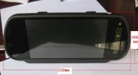 China 7W Car Wifi Monitor High Resolution 7 Inch Rearview Mirror Display for sale