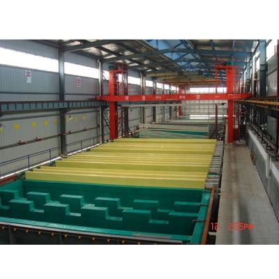 China Easy To Operate Automatic Aluminium Anodizing Plating Line for sale
