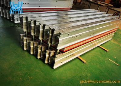 China Automatic Control Box Conveyor Belt Vulcanizer High Strength Aluminum Alloy Pressure Bar Material and Curing at 145-199 Degree for sale