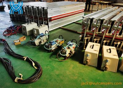 China High Strength Aluminum Alloy Pressure Bar Rubber Vulcanizing Press Temperature 0-200C Control Adjustment for sale