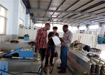 China Automatic Belt Vulcanizing Equipment / Multi Layer Hot Vulcanizing Machine for sale