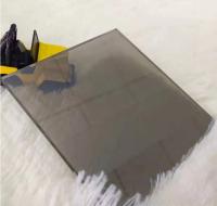 China Blue Black Bronze laminated Tinted Float 10mm Toughened Glass Sheet for sale