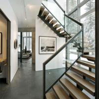 China Factory price PVB clear safety sheet tempered laminated glass for building balcony fence partition floor for sale