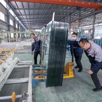 China High quality Car Laminated Glass 12mm Laminated Dichroic Glass Toughened Laminated Glass for sale