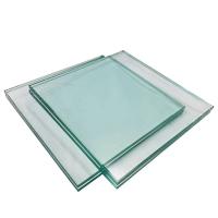 China Tempered PVB Laminated Acoustic Glass Panels Safety Transparent For Commercial Building for sale