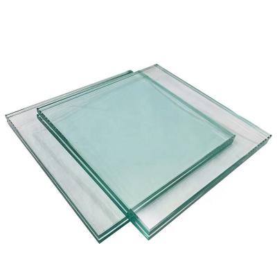 China Cutting Clear Large Laminated 4mm Float Glass SGP Tempered for sale