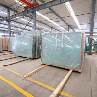 China Cutting Clear Large Laminated 4mm Float Glass SGP Tempered for sale