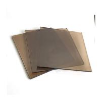 China float glass production plant 4mm 5mm 6mm clear tinted bule bronze green grey reflective glass for sale