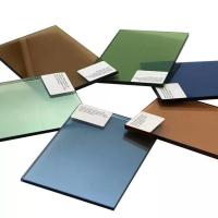 China float glass production plant 3mm 8mm 10mm 12mm clear tinted bule bronze green grey reflective glass for sale