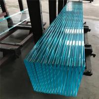 China Custom 5mm 10mm 12mm Ultra Clear Float Tempered Glass Manufacturer Curtain Wall Stairs for sale