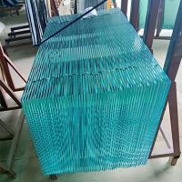 China Custom 5mm 10mm 12mm Ultra Clear Float Tempered Glass Manufacturer Curtain Wall Stairs for sale