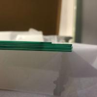 China Picture 1mm 1.6mm 1.8mm 2mm Thickness Ultra Thin Clear Float Sheet Glass Use For Photo Frame Price for sale