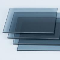 China 3mm-19mm Blue Bronze Grey Green Pink Clear Brown Tinted Colored Reflective Glass Price Sheet for sale