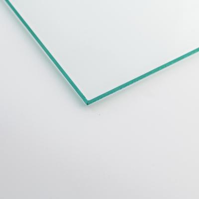 China 10mm Architectural Ultra Clear Flat Transparent Sheet Glass Low Iron Tempered Glass for sale