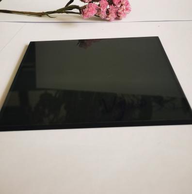 China 3mm-19mm Extra Clear Toughened Glass Curved Tempered Tinted Grey Black for sale