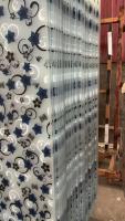 China 2mm style glass decoration wall decor glass    High Safety Golden Decorative Glass Ice Titanium Glass For Decoration for sale
