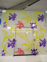 China 2mm style glass decoration wall decor glass    High Safety Golden Decorative Glass Ice Titanium Glass For Decoration for sale