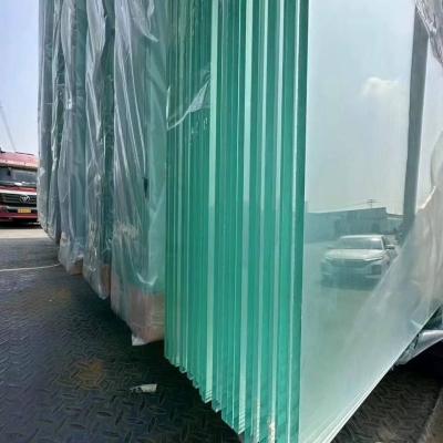 China 6mm 8mm 10mm 12mm ultra clear tempered glass high Transparency for sale