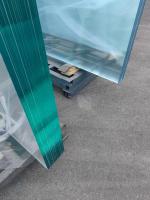 China Safety 12mm low iron tempered glass Extra Transparent Ultra Clear for sale