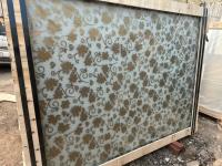 China Decorative Glass Interior Excellent Bathroom Exterior Decoration Solid 3.5mm 4mm Custom for sale