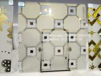 China Decorative Glass Interior Excellent Bathroom Exterior Decoration Solid 3.5mm 4mm Custom for sale