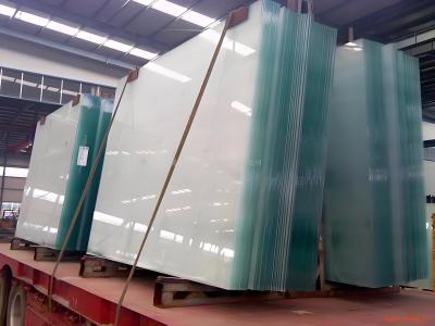 China Transparency Ultra Clear Float Glass For Window And Curtain Wall for sale